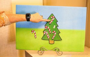 Five Little Candy Canes Activity for Circle Time {Free Printable}