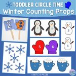 Five Little Snowmen Winter Circle Time Activity
