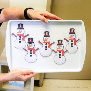 Five Little Snowmen Winter Circle Time Activity