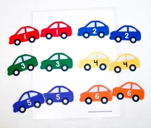 Printable Car Props for the Transportation Circle Time