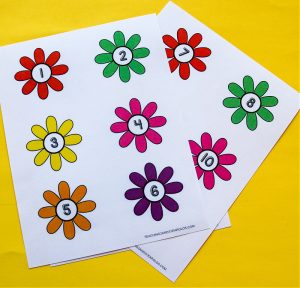 Printable Gardening Theme Circle Time Props