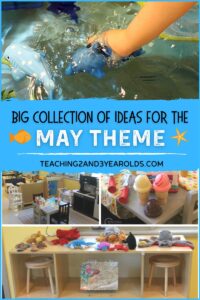 Ideas for the Toddler and Preschool May Themes