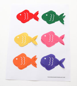 Printable Toddler and Preschool Ocean Theme Circle Time Props
