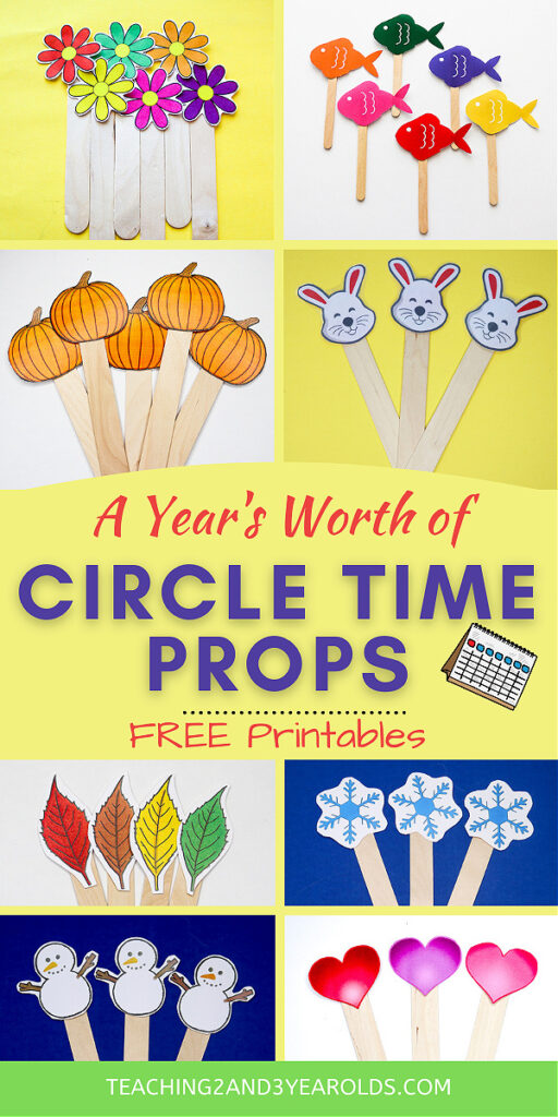 Our Favorite Collection of Circle Time Props for the Classroom