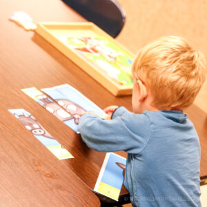 Free Farm Animal Counting Puzzle Printables