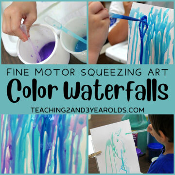 preschool fine motor art