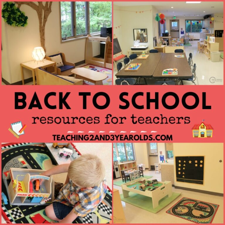 Back to School Resources Archives - Teaching 2 and 3 Year Olds