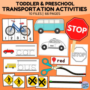 Toddler and Preschool Transportation Theme Books That We Love