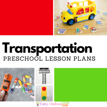 Preschool Transportation Theme Activities
