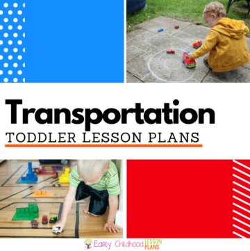 Preschool Transportation Theme Activities