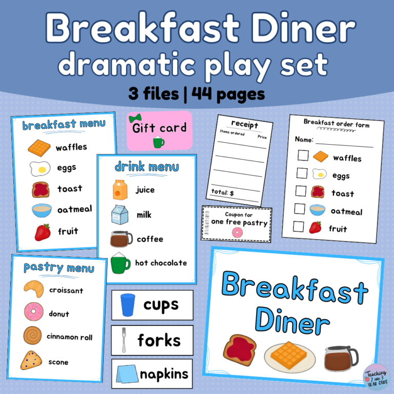 Dramatic Play Printable Packs