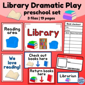 Dramatic Play Printable Packs
