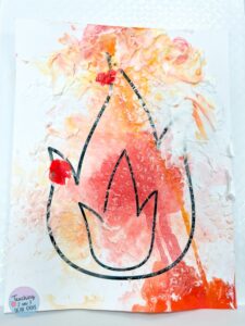 Free Fire Flames Printable