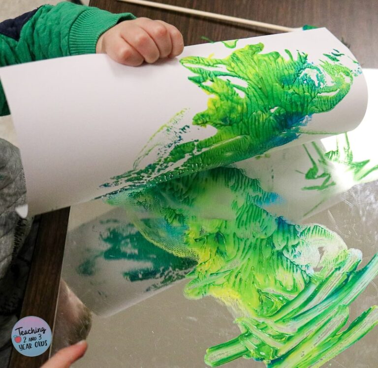 Shamrock Painting for St. Patrick's Day