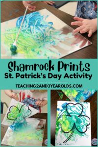 Shamrock Painting for St. Patrick's Day
