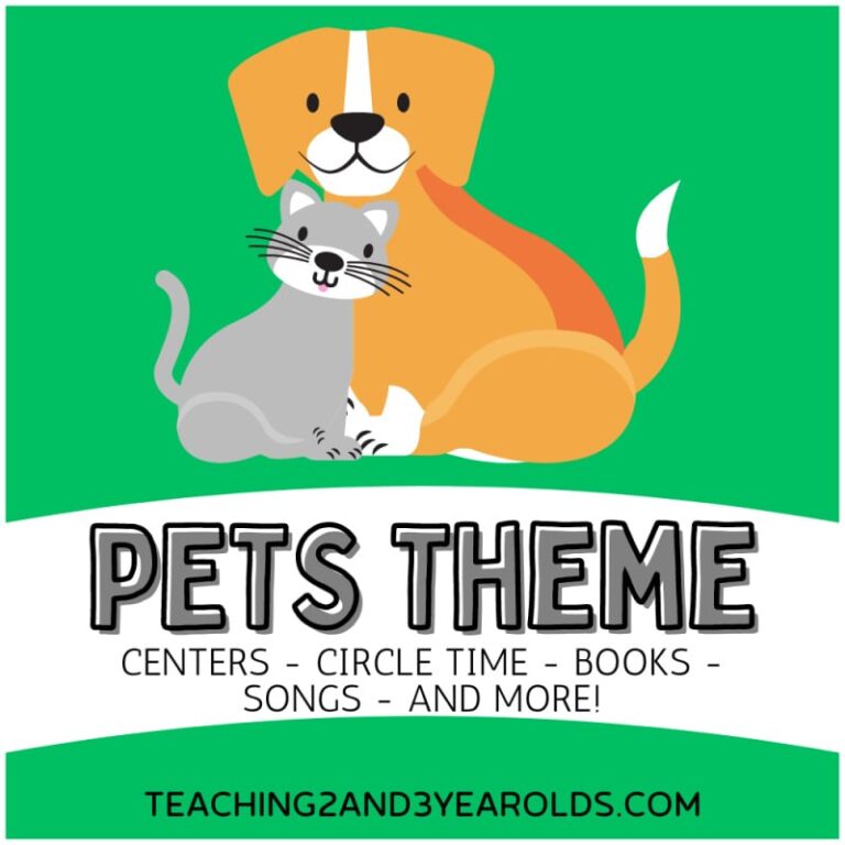 Preschool Pets Theme Ideas