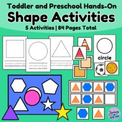 Learning Shapes with 25+ Fun Activities