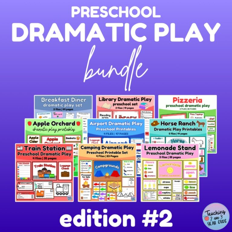 Dramatic Play Printable Packs