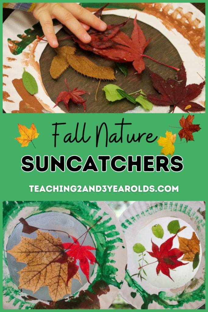 Fall Leaf Suncatchers Craft