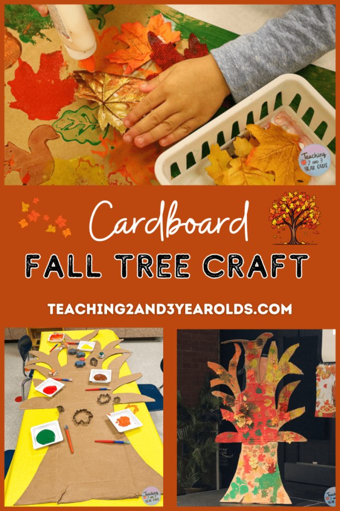 Cardboard Fall Tree Craft