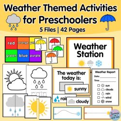 30+ Preschool Weather Activities
