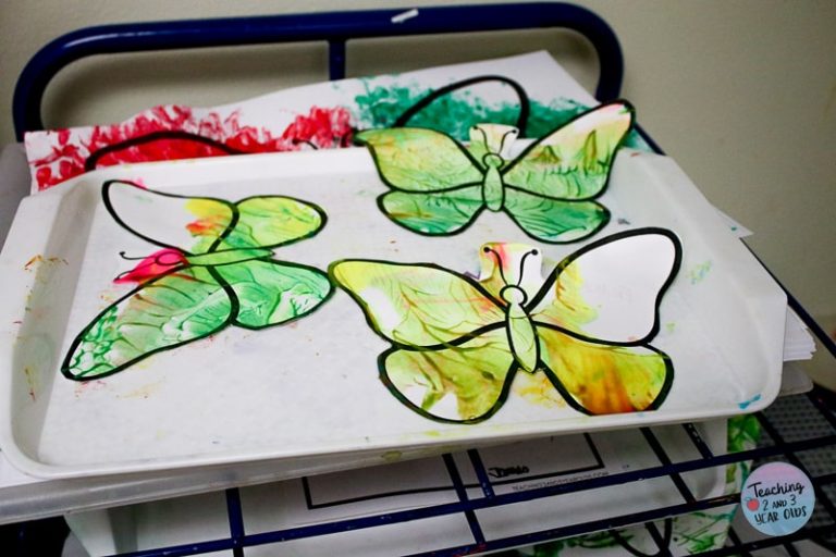 Easy Butterfly Art for Toddlers