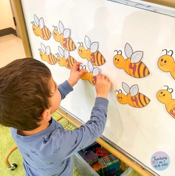 Here is the Beehive Circle Time Activity