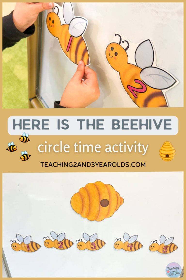 Here is the Beehive Circle Time Activity