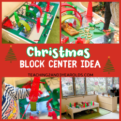 Christmas Block Center Idea