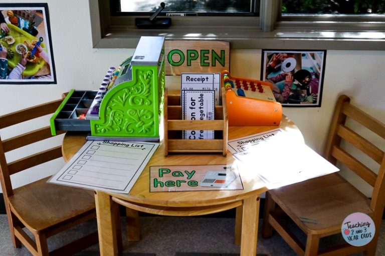 Farmers Market Dramatic Play Activity