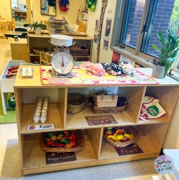 Farmers Market Dramatic Play Activity