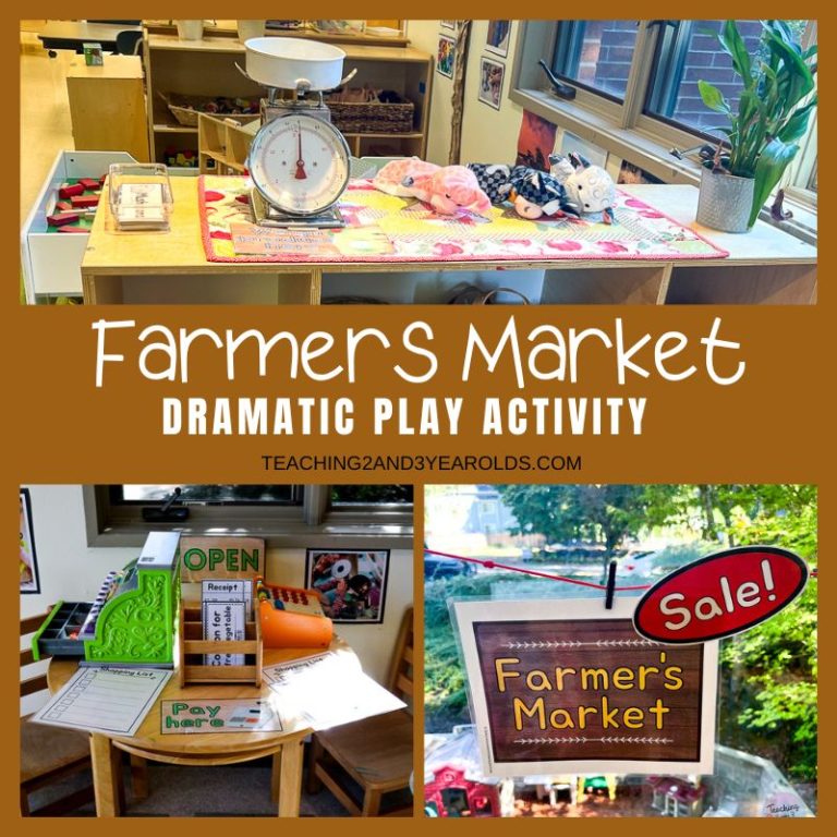 Farmers Market Dramatic Play Activity