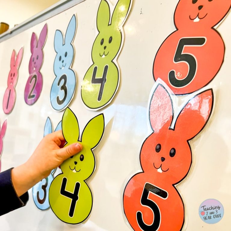 Spring Bunny Circle Time Activity