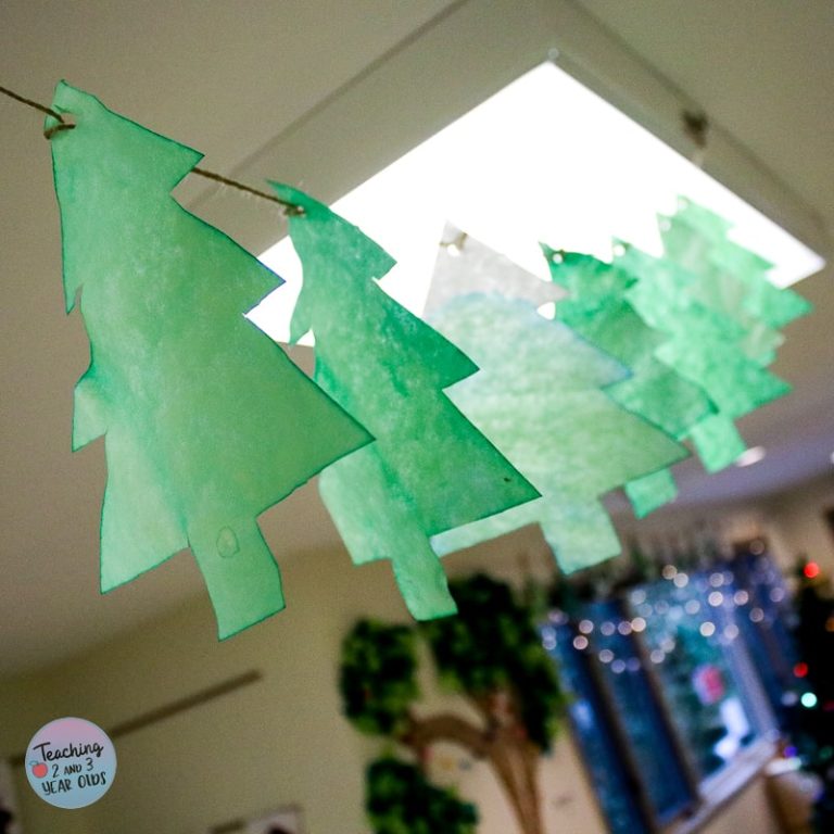 Christmas Tree Banner Activity